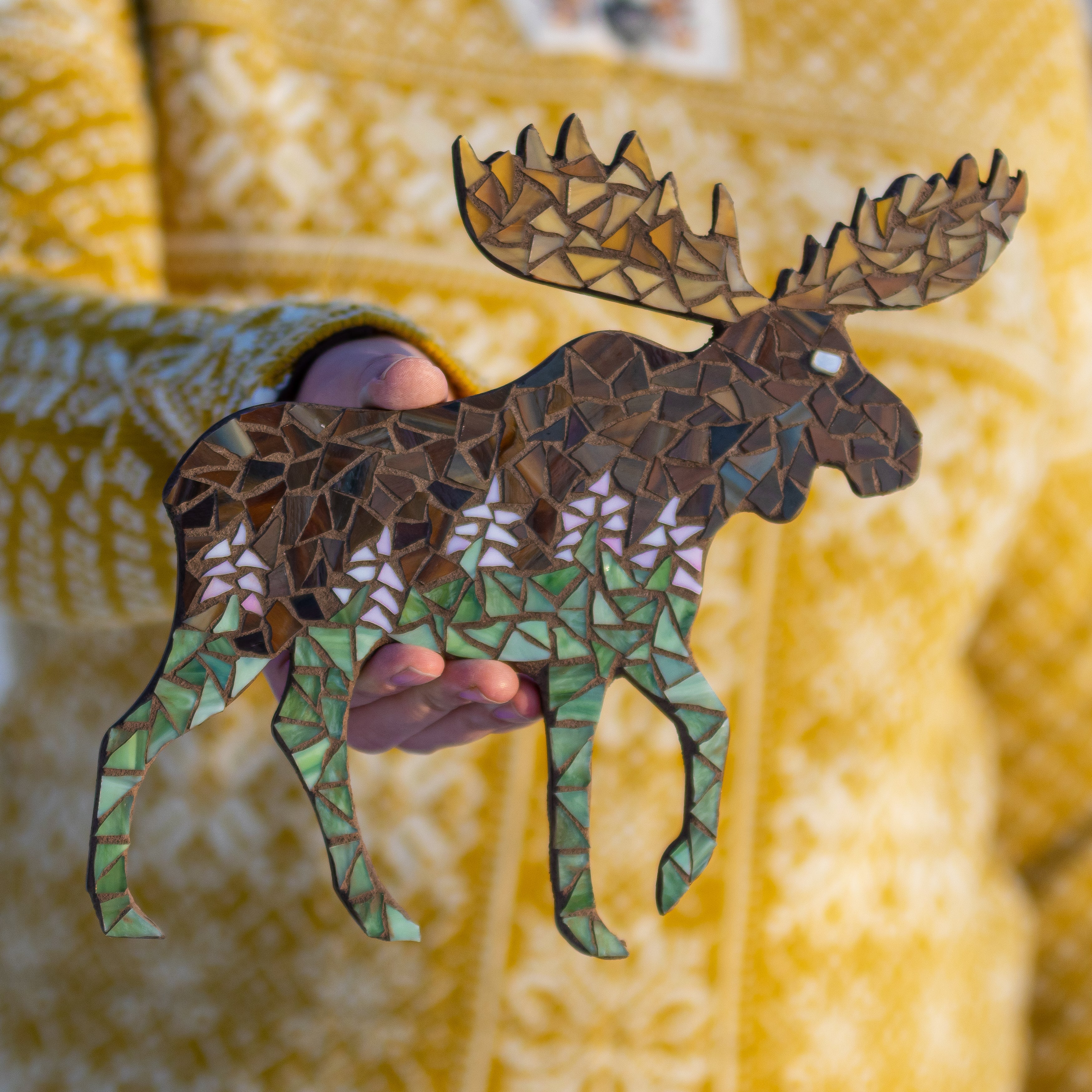 Moose Mosaic Kit | Northern Whimsy
