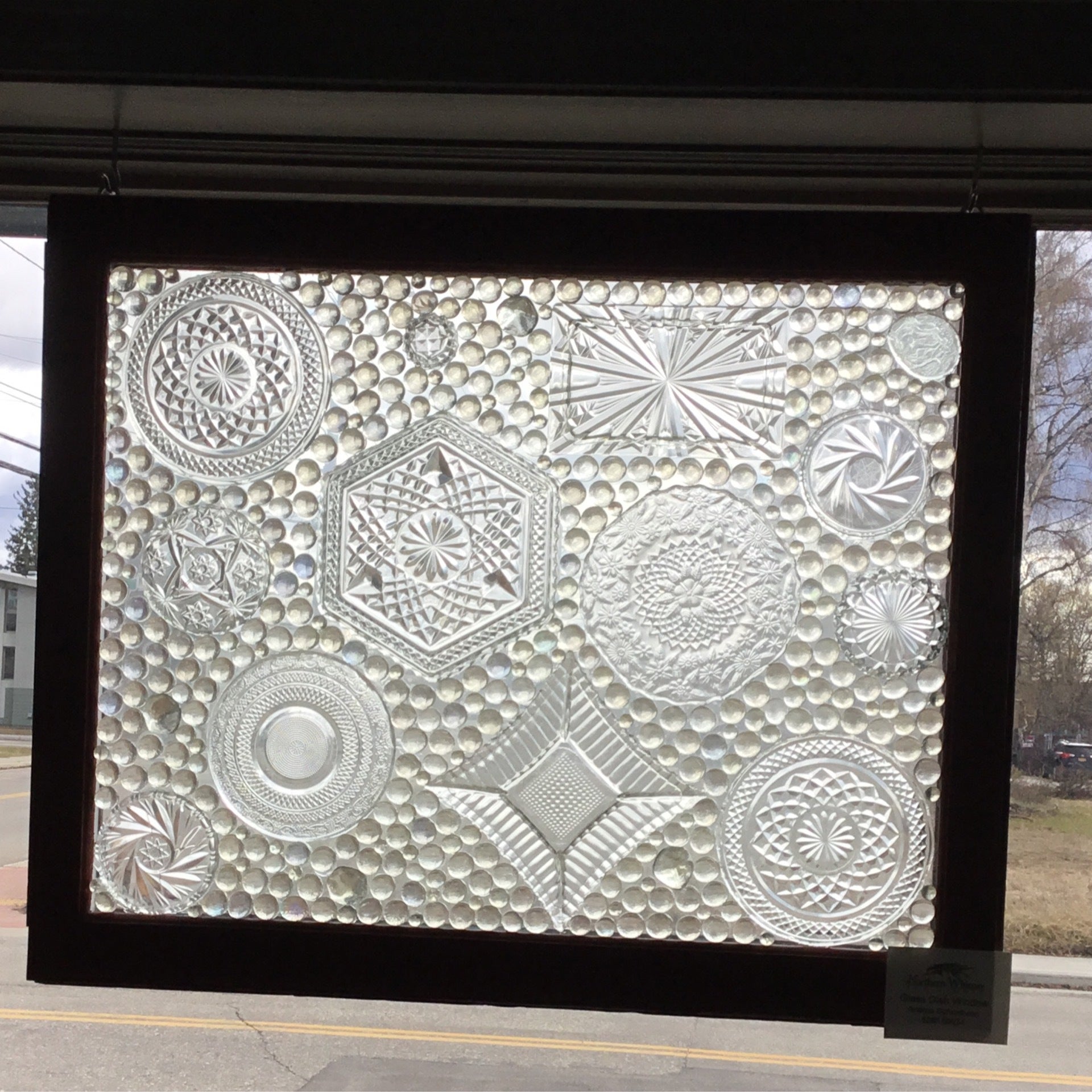 Glass Dish Window | Northern Whimsy Studios