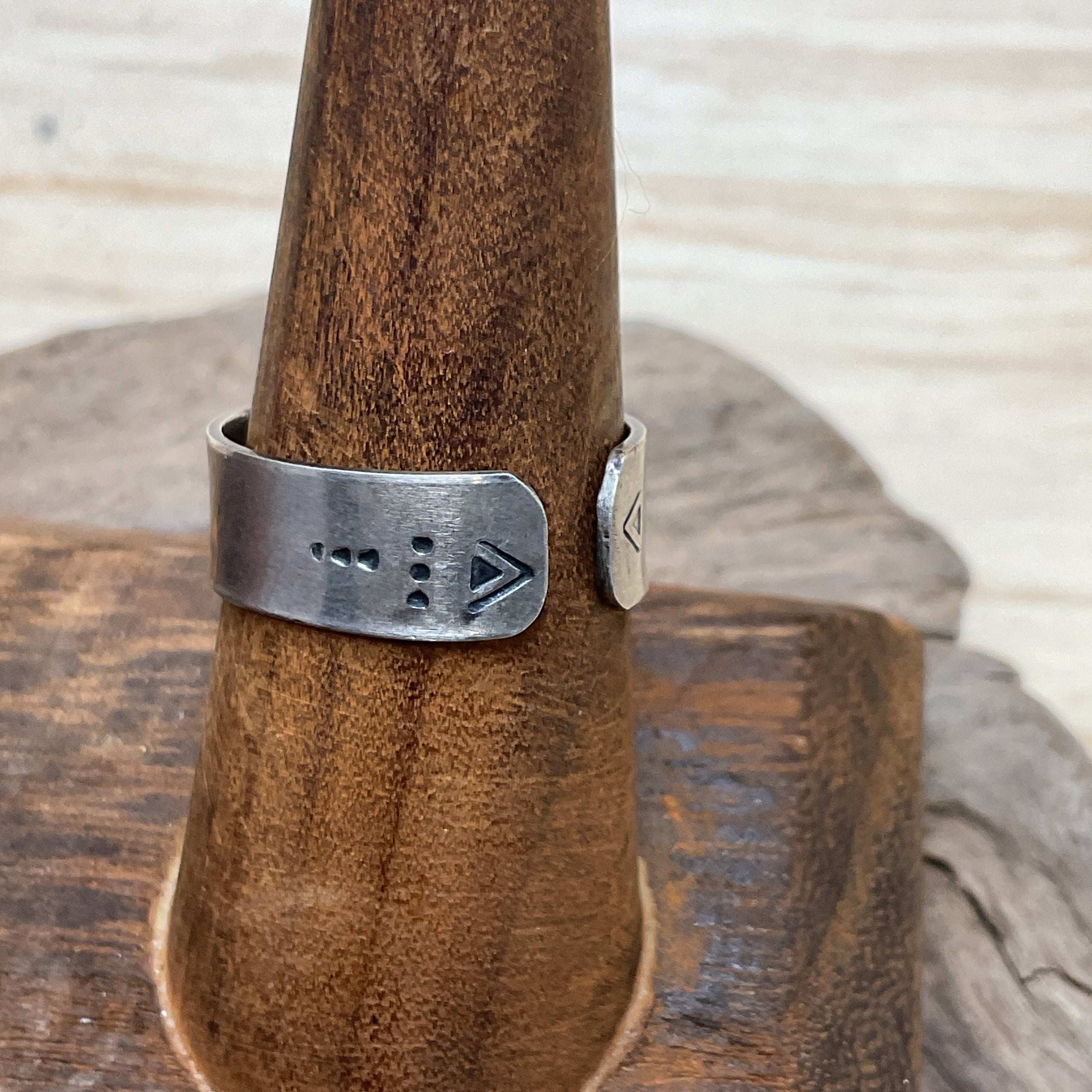 Barren Co. - Stamped Rings Size 7 | Northern Whimsy Studios