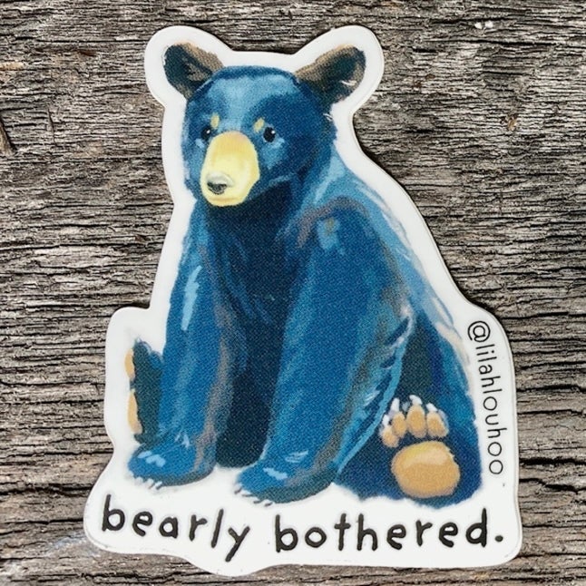 Lilah Hartman Bear Sticker | Northern Whimsy Studios