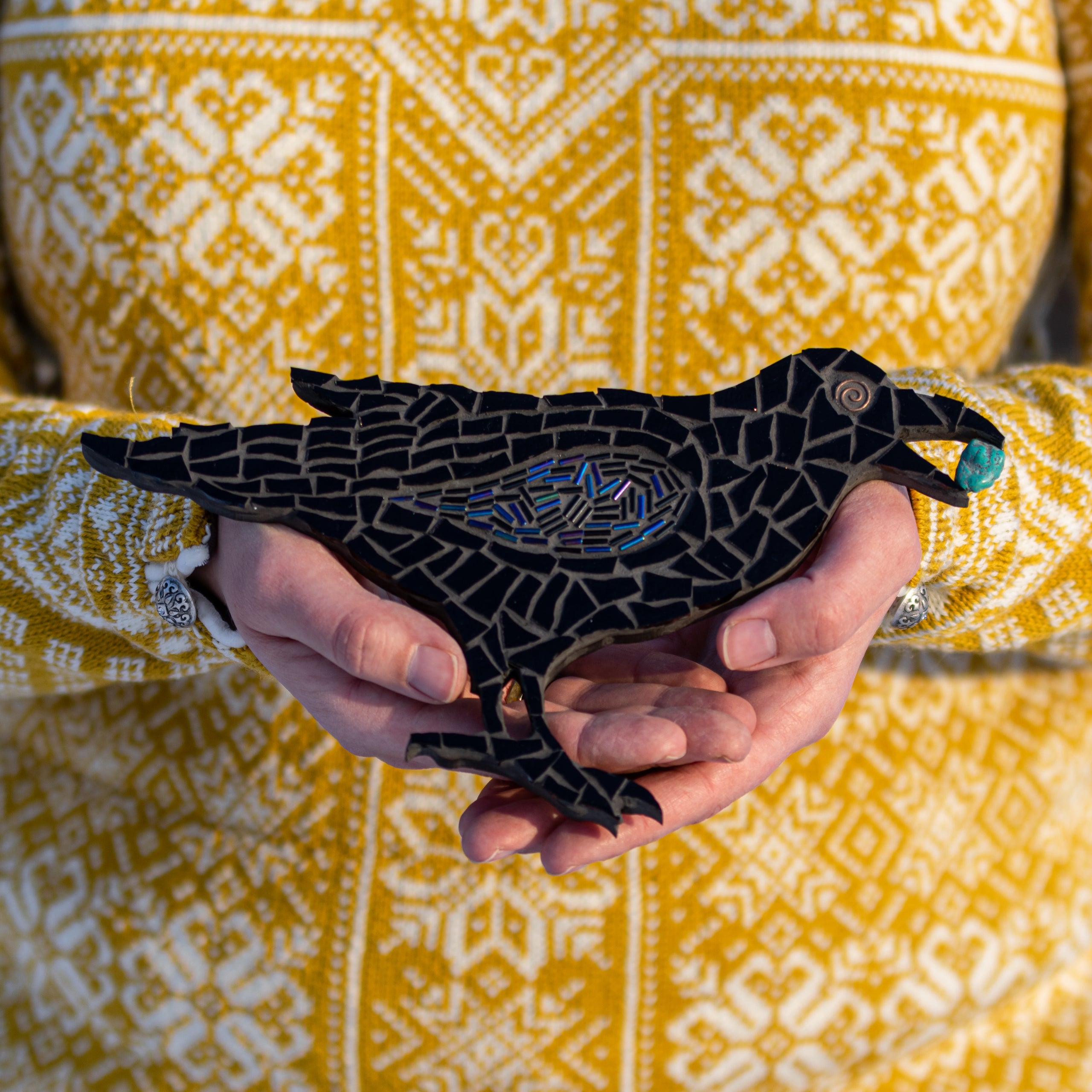 Raven Mosaic Kit | Northern Whimsy Studios